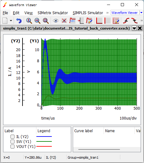 3.1 Set up a Transient Simulation