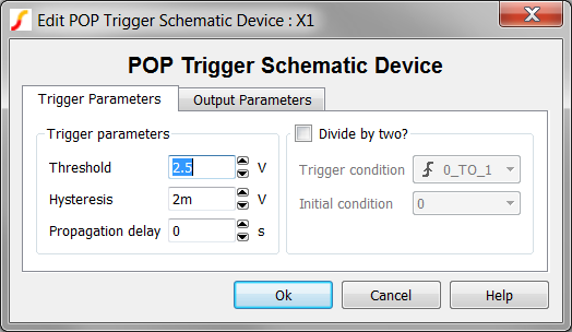 POP Trigger Schematic Device